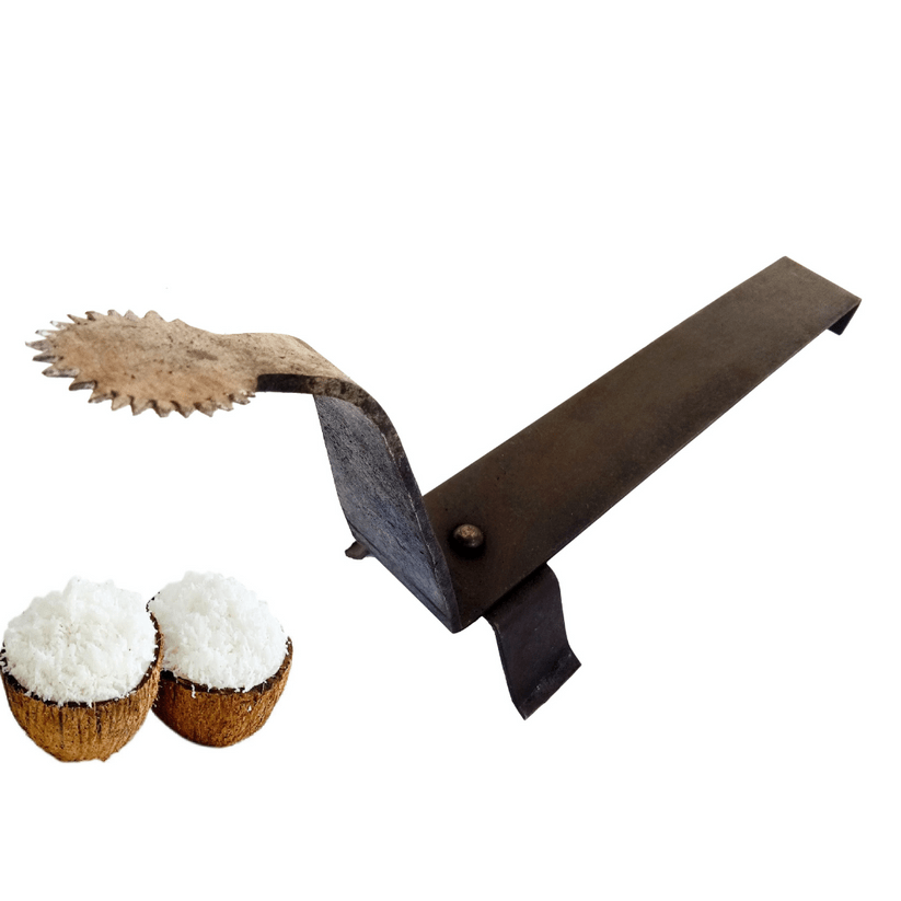 Authentic Iron Coconut Scraper / Chirava / Thengai Thuruvi Heavy Weigh ...