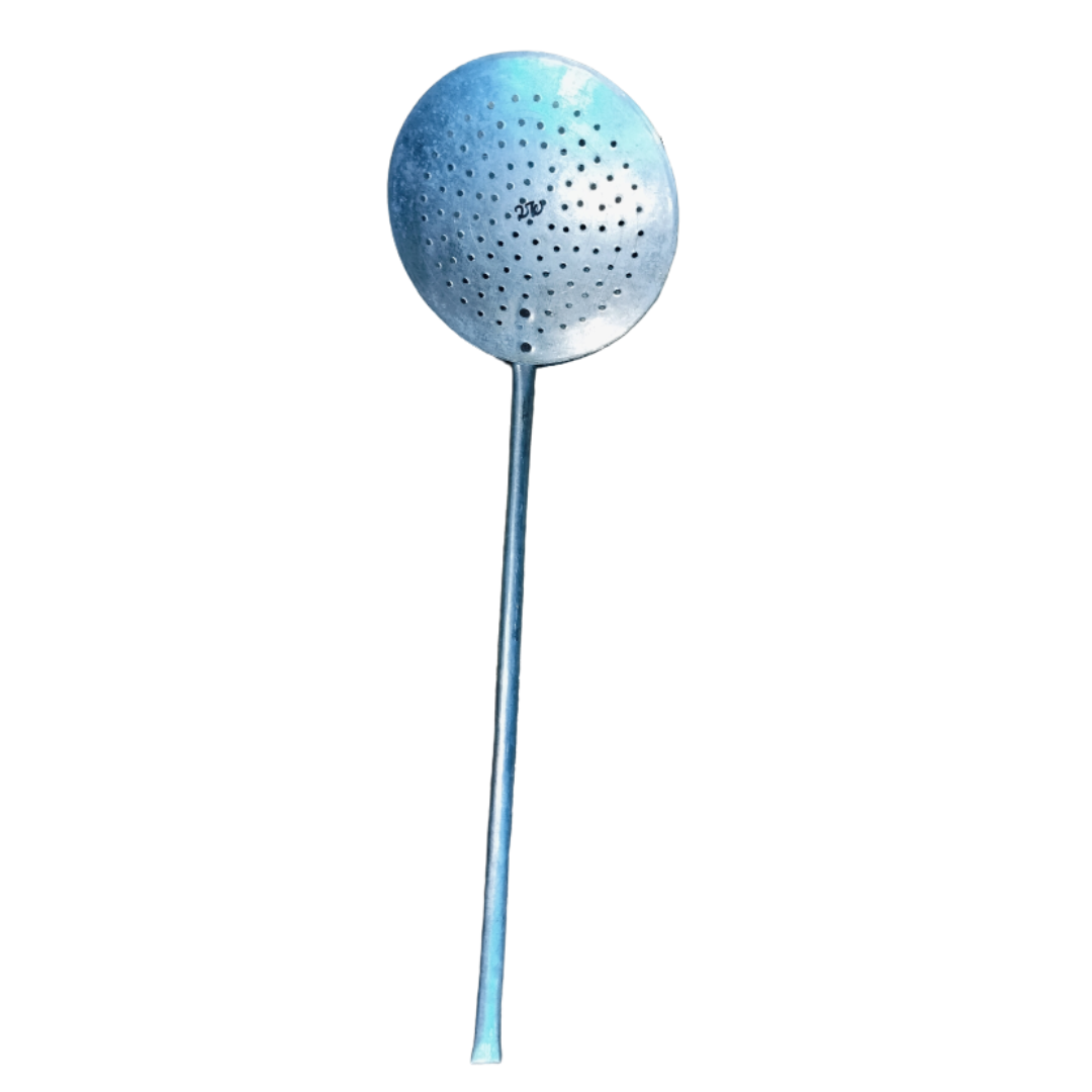 Galvanized Iron | Rust Free Iron Skimmer / Frying Jhara / Mesh Straine ...