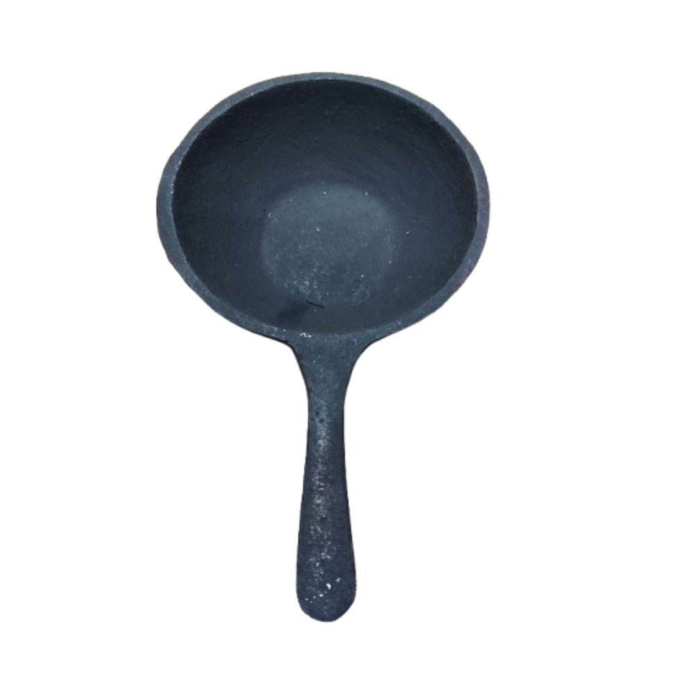 Heavy Cast Iron Sambrani Karandi / Frying Pan – 6 Inch | Traditional ...