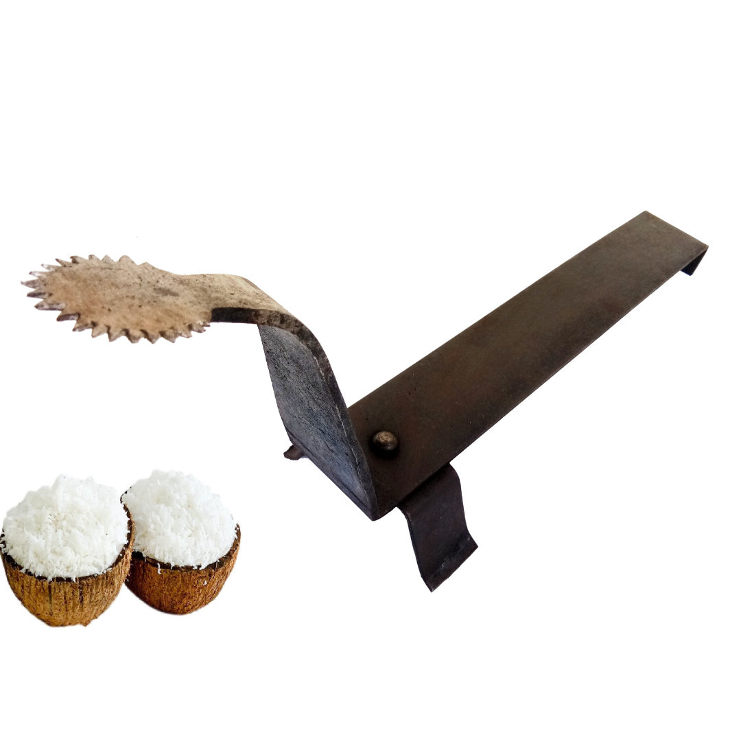 Authentic Iron Coconut Scraper / Chirava / Thengai Thuruvi Heavy Weigh ...