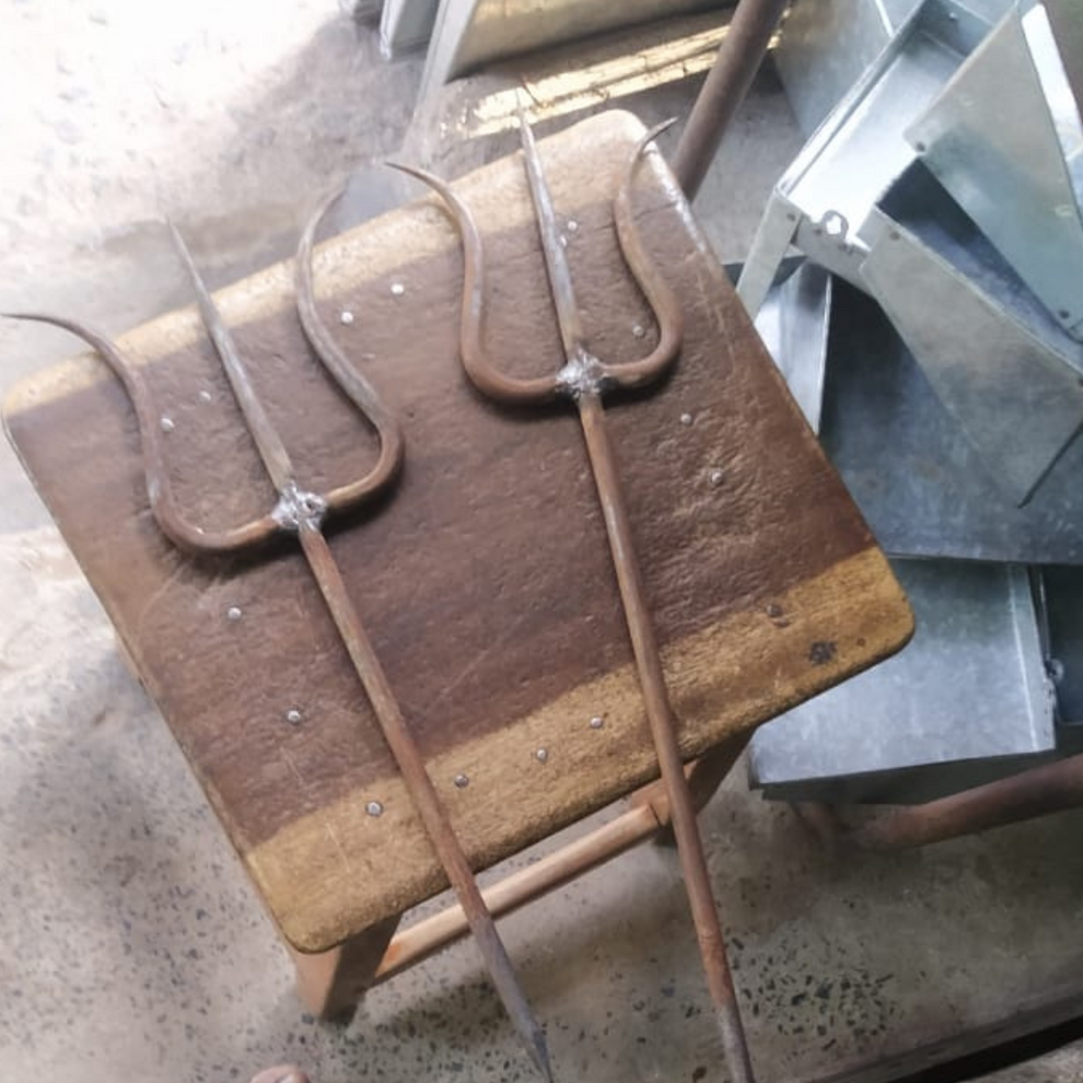 Iron Trishul Soolam for Protection and Worship / Deity God Trisulam ...